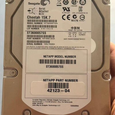 议价NetApp 600G 15K SAS 35寸企业可维修