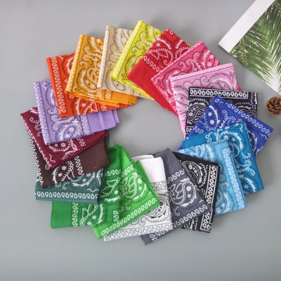 亏本处理！纯棉55x55cm方巾围巾