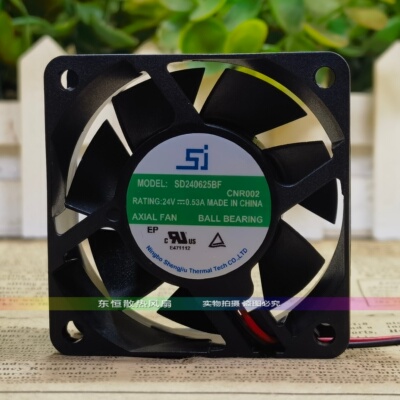 全新一盟 SD240625BF 6025 24V 0.53A 6CM 变频器 大风量散热风扇
