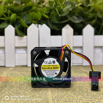 三洋 9WF0424F6D03 24V 0.076A 4cm 4020 三针式发那科 散热风扇