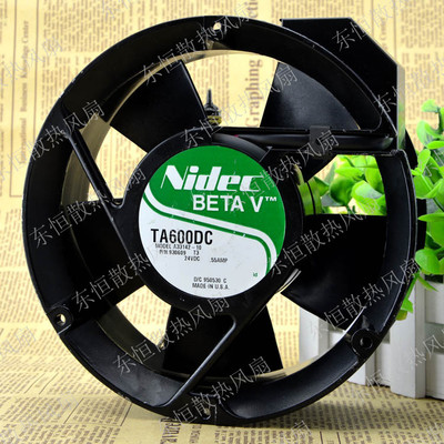 nidec TA600DC A33142-10 24V 0.55A 17CM 17050 变频器风扇