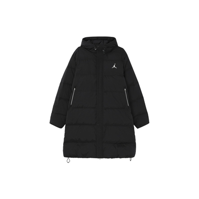 Nike耐克JordanAJ飞人羽绒服男秋冬中长款宽松保暖连帽外套FB7314