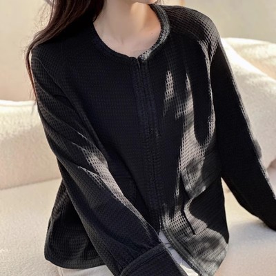 [商场同款】2025春新款薄款小香风短外套女5400312-2A28511-001