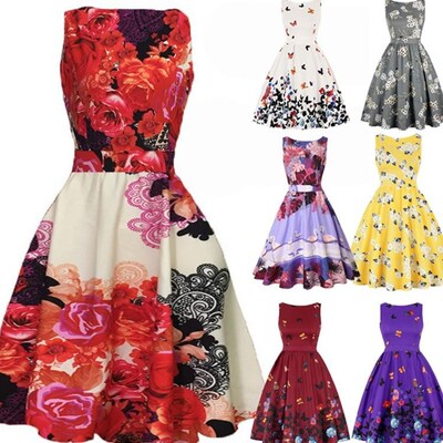 cocktail vintage party dress evening ladies graduation gown