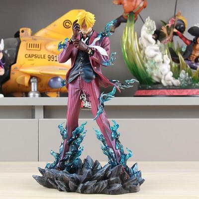 海贼大王动漫周边CK天绘山治手办扯袖二次元航海模型潮玩礼物