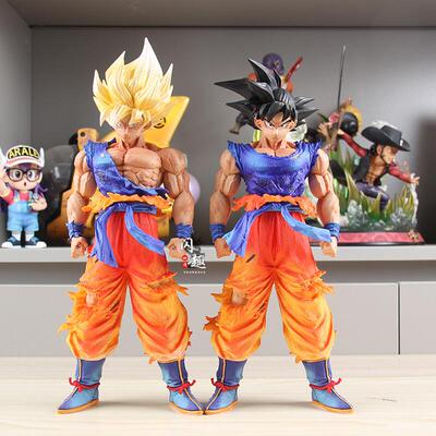 七龙珠手办 WYY JD初超悟空手办 动漫周边雕像模型赛亚人摆件礼物