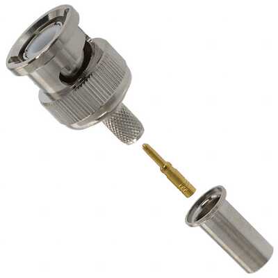 CPMC8811 连接器 《 CONN BNC PLUG STR 50 OHM CRIMP    》