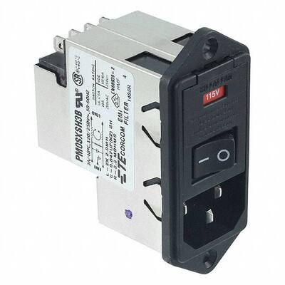 4-6609940-8 连接器 《 PWR ENT MOD RCPT IEC320-C14 PNL    》