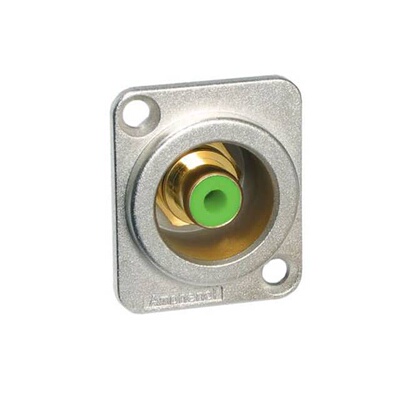 ACJD-GRN 连接器 《 CONN RCA JACK CHASIS MOUNT GREEN    》