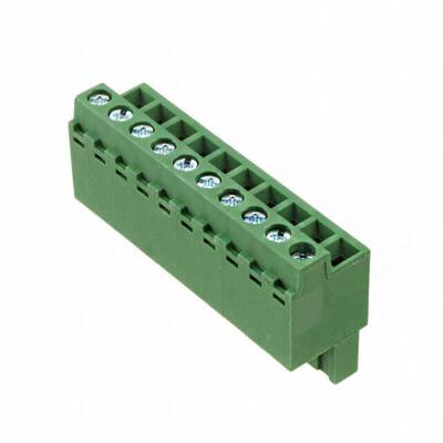 1-1986484-0 连接器 《 TERM BLOCK PLUG 10POS STR 5.08MM    》