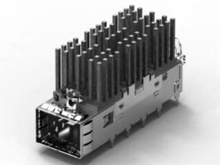 2-2170705-3 连接器 《 CONN ZQSFP+ CAGE W/HSINK R/A    》