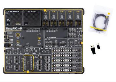MIKROE-3614 开发板 《 EASYPIC V8 DEVELOPMENT SYSTEM    》
