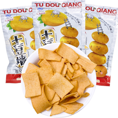 山海土豆墙薯片超好吃零食土豆片