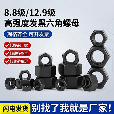 8级10级12级六角高强螺母GB6170