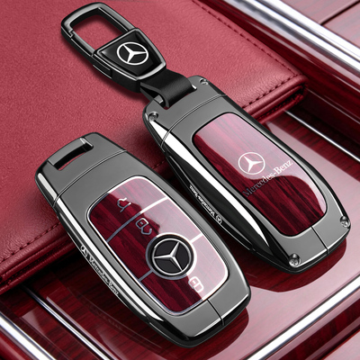 奔驰e300l钥匙套26款glb220车450壳gle350扣c260l专用glc包a200男