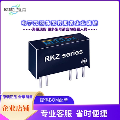 RKZ-241509D[电源模块DC DC CONVERTER 15V -9V 2W]