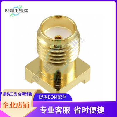 CONSMA001-SMD-G【CONN SMA RCPT STR 50 OHM SMD】