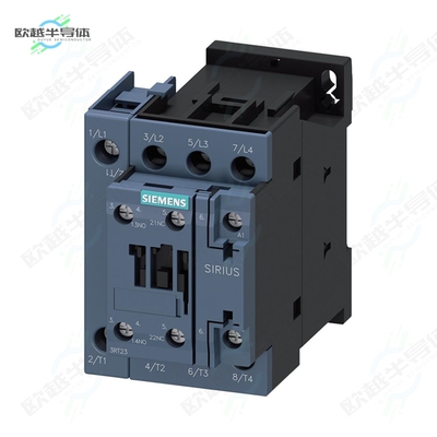 3RT23251AB00[继电器CONTACTOR RES S0 30A 24VAC 5NO/1]