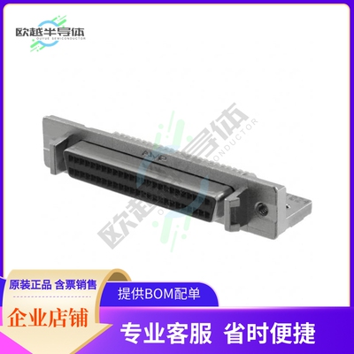 5787394-5【CONN D-TYPE RCPT 50POS R/A SLDR】