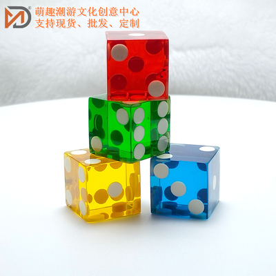 精密平面点数骰子Mirrordice
