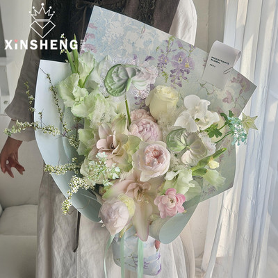 芯苼原创雾花时·包装纸