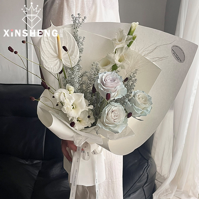 芯苼硬挺加厚牛皮纸花艺包装材料