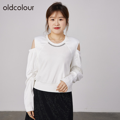 商场同款气质T恤设计感小众