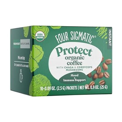 Organic Instant Coffee Powder by Four Sigmatic | Arabica