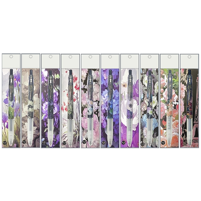 ZEBRA/斑马牌中性笔花朵限定DIY