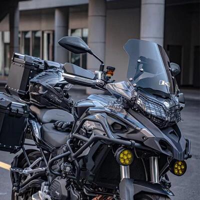 适用倍力尼金鹏TRK502X改装加高挡风TRK502前挡风TRK552挡风配件