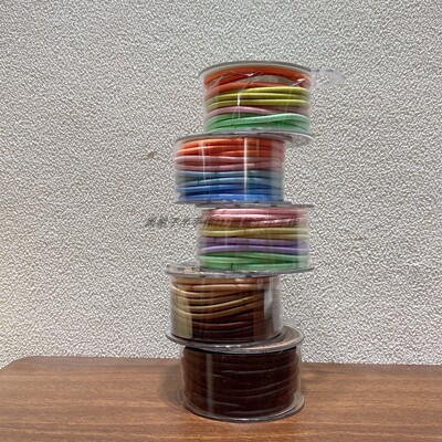 12根装无缝皮筋糖果色质量好