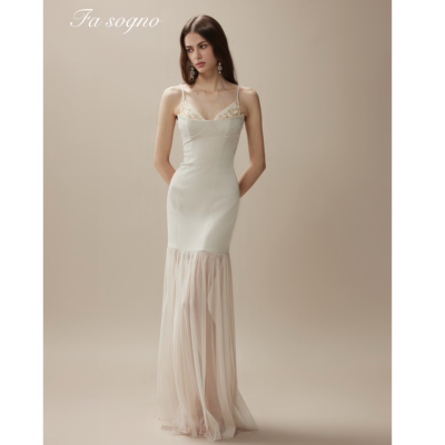 Fa sogno珐颂原创设计 浮光 礼服短裙吊带长裙子高级感礼服纱裙