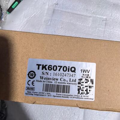 威纶通TK6070iQ七寸触摸屏 未使用 实物拍摄