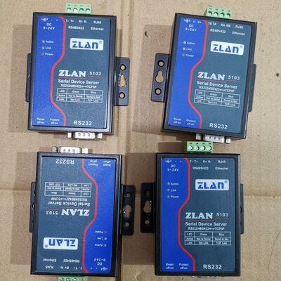 卓岚ZLAN5103串口服务器RS232/485/422转以