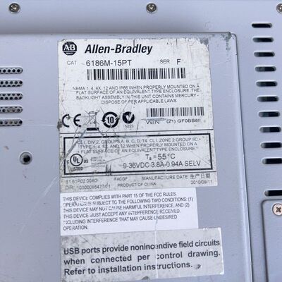 Allen-Bradley 6186M-15PT触摸屏 拆机