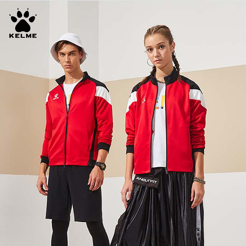 KELME卡尔美针织外套训练夹克正品外套运动服卡尔美正品针织衣_虎窝淘