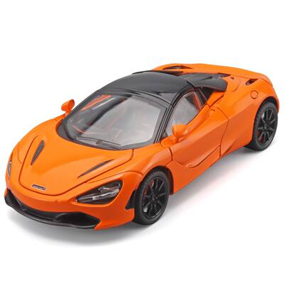 新款 1:24 McLaren alloy model simulated sports car ornaments