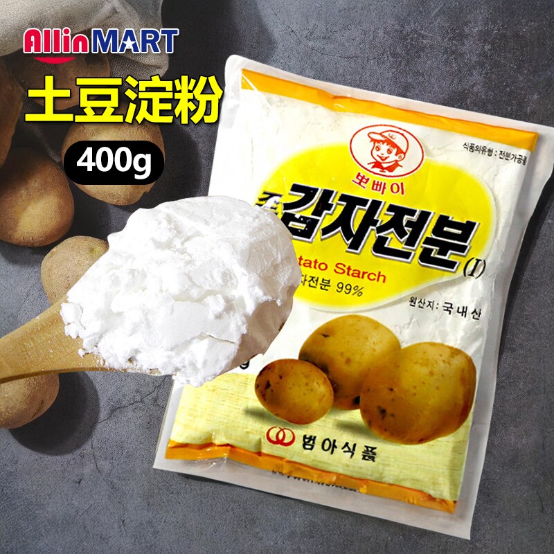 土豆面片面粉 韩国进口食品食材土豆食用淀粉400g