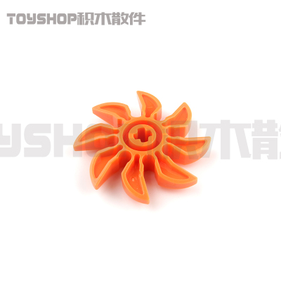 兼容双鹰科技小颗粒积木配件41530螺旋桨风扇叶拼装益智玩具配件