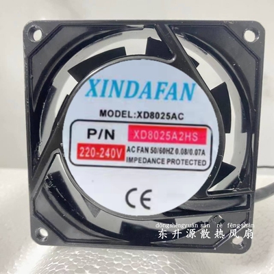 全新 XINDAFAN XD8025AC 220V 8CM 工业交流散热风扇
