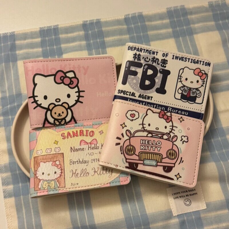 凯蒂猫少女汽车驾驶证保护套皮套机动车行驶证驾照本证件二合一