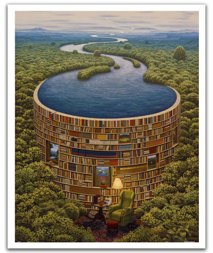 现货包邮 3D-JP平面塑料拼图 JACEK YERKA 藏书阁 2000片 3djp