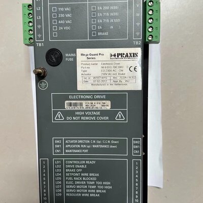 议价PRAXIS电子伺服驱动器ED230VAC-CW可维修