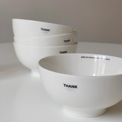 Heymen黑门简约日式饭碗