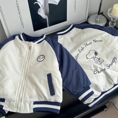 品牌儿童棒球服夹克棉衣