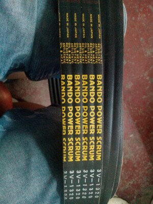 日本阪东BANDO联组窄V带三角带BANDO POWER SCRUM 3V-265,3V-280