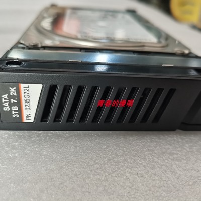 原装0235G72L 3T 3TB 7.2K 3.5寸 SAS-SATA S5900 S2600T存储硬盘