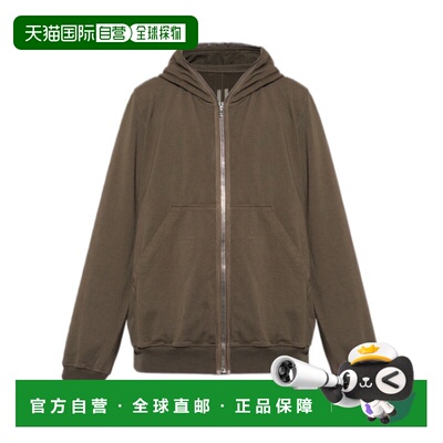 1h可退 香港直邮Rick Owens Drkshdw 长袖连帽卫衣 DU01F4283RIG