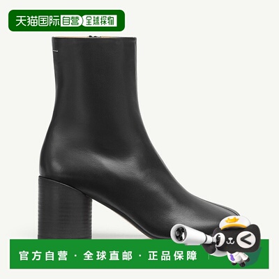 自营欧洲直邮Maison Margiela MM6 女士羊皮靴子女靴黑色