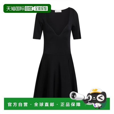 香港直邮Nina Ricci 莲娜丽姿 女士 高雅连衣裙 black黑色 舒适时